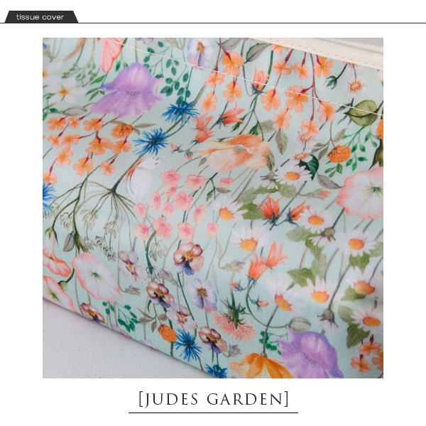 2022AW 07 Liberty リバティプリント ティッシュカバー ジュードズ・ガーデン MT色【送料無料-TG140】|インテリア ...